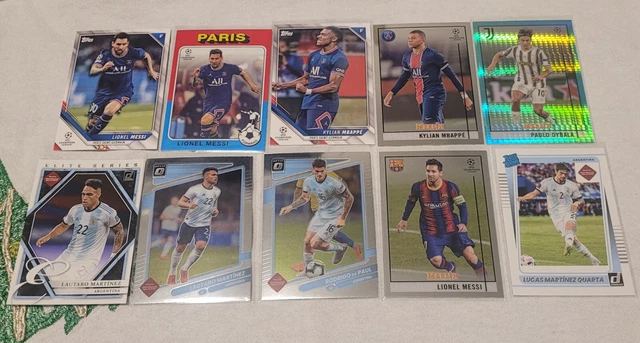 LIONEL MESSI CARD Lot #3 Argentina, Mbappe, Barcelona, PSG World Cup ...
