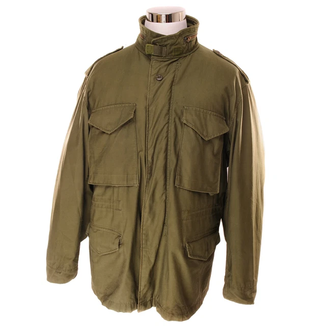 VINTAGE US ARMY M-1965 M65 Field Jacket 1975 Vietnam War Size Xl Regular £197.37 - PicClick UK