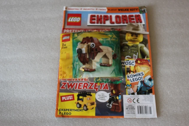 LEGO EXPLOLER 5/2022 Magazine COMICS + Lion figurine EUR 6,94 - PicClick FR
