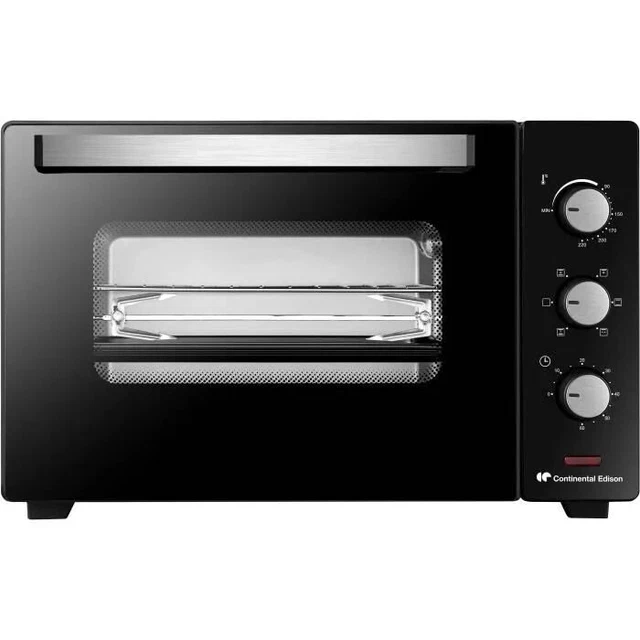 MINI FOUR ELECTRIQUE Chaleur Tournante 38L CONTINENTAL EDISON Rôtissoire 1600W EUR 134,99 ...