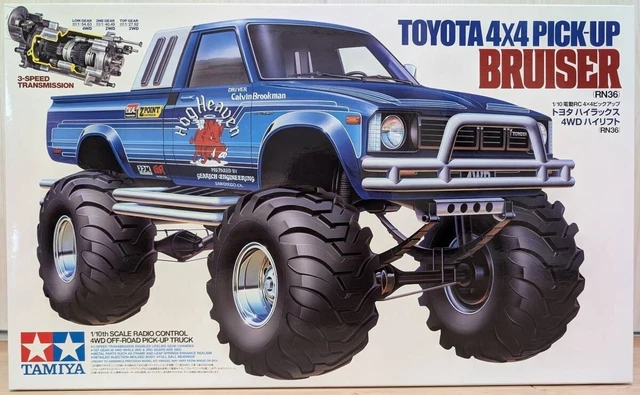 TAMIYA TOYOTA HILUX 4WD High Lift Bruiser RN36 1/10 RC Unassembled from ...