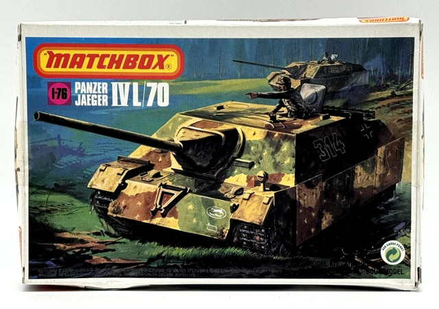MATCHBOX 40087 PANZER Jäger IV L/70 Model-Kit 1:76 Modellbausatz Battle ...