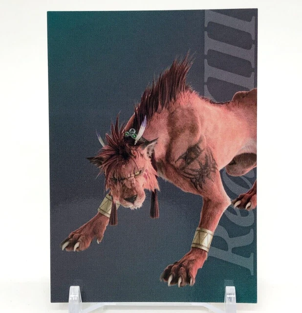 CARTE DU MUSÉE d'art Final Fantasy VII Red XIII TCG japonais Square ...