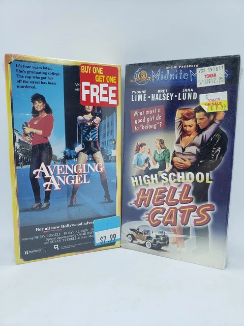 BAD GIRLS VHS Lot: Battling Babes Double Feature! Brand New Factory ...