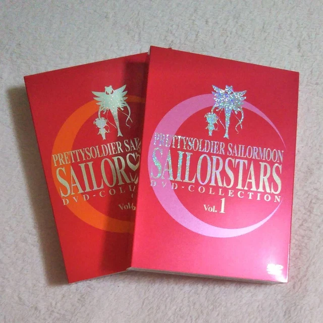 Sailor Moon Sailor Stars Dvd Collection Vol 1 Vol 2 Japanese Anime