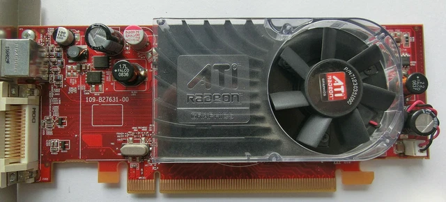 ATI RADEON HD 2400XT, 256MB PCI-E, ATI-102-B27602(B), incl. DMS-59 Kabel (DVI) EUR 16,00 ...