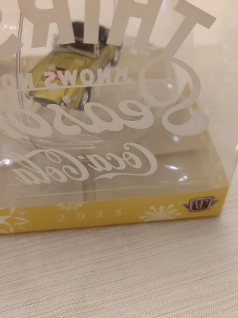 M2 MACHINES 2025 Coca-Cola 1965 Shelby Cobra Christmas Ornament Rare ...