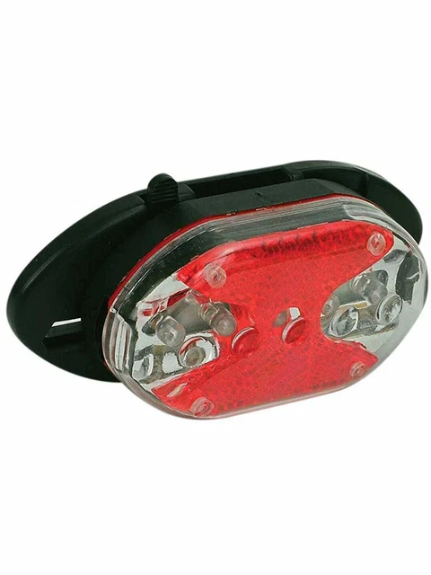 BIKE REAR LIGHT Ultra torch Carrier/Pannier Rack Fitted LED By Oxford £ ...