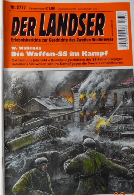 LANDSER NR. 2777 "Die Waffen-SS im Kampf" Bewährungsschützen SS ...