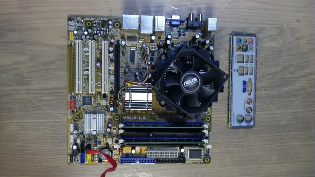 ASUS P5LP-LE SOCKET LGA 775 Motherboard + Intel E4500 @ 2.2GHz + 3GB ...