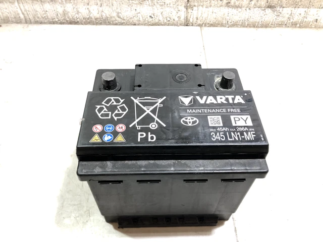 CAR BATTERY VARTA 45Ah CCA 286A 345LN1-MF 20Hr / TOYOTA COROLLA HYBRID ...