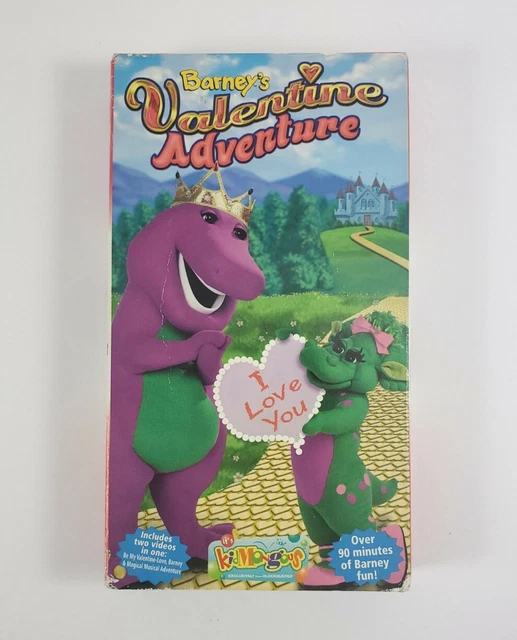 BARNEY’S VALENTINE ADVENTURE BlockBuster Kidmongous VHS Very Rare £74. ...