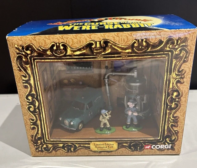 WALLACE & GROMIT Curse of the Were-Rabbit Animated Cell Certified Set ...