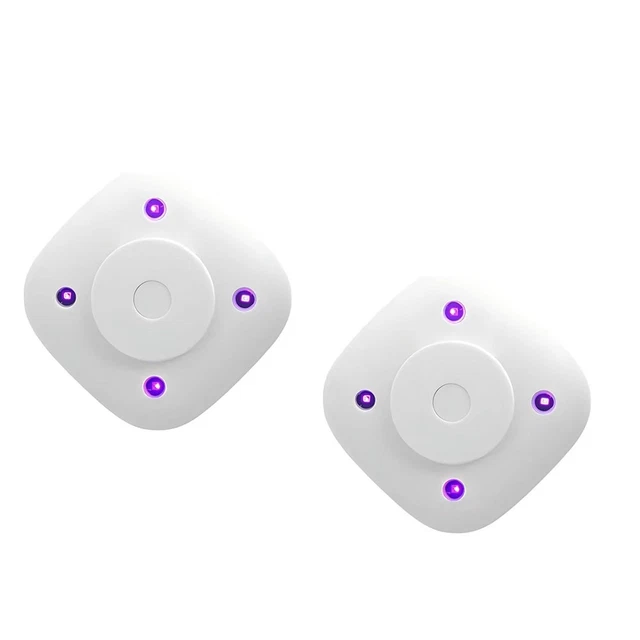 2PACK AUTO SENSOR Toilet UV Lights, Motion-Activated for Cleaner Toilet ...