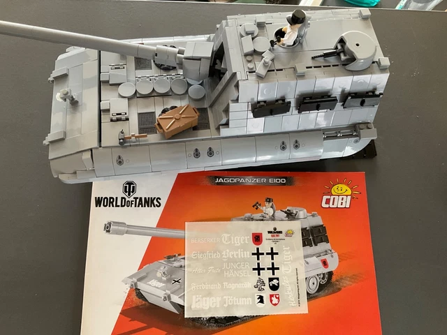 COBI 3036 WORLD of Tanks Jagdpanzer E100 gebaut ohne OVP EUR 24,95 ...
