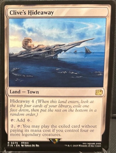 MTG FINAL FANTASY Clive's Hideaway (Rare) $2.00 - PicClick AU
