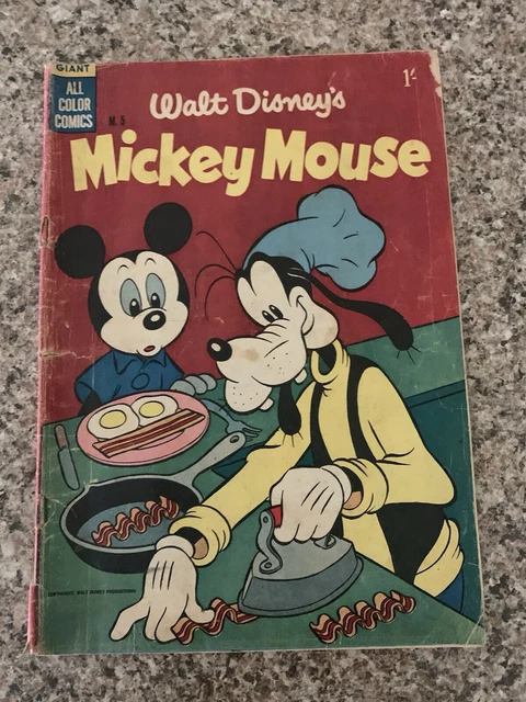 WALT DISNEYS MICKEY Mouse M14 By W.g Pub 1958 Age Comic Vg $19.99 ...