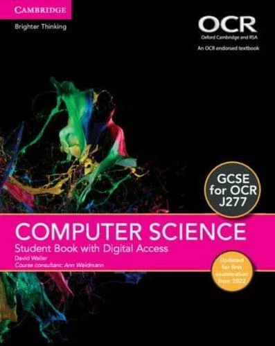 GCSE COMPUTER SCIENCE for OCR Student Book by David Waller (author ...