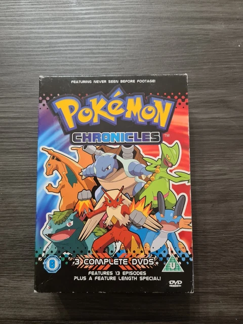 POKÉMON CHRONICLES : Complete Collection Series / Seasons 1-3 (UK DVD ...