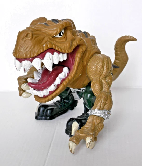 1996 STREET SHARKS/EXTREME Dinosaurs T-Bone, Actionfigur, Mattel, 17 cm ...