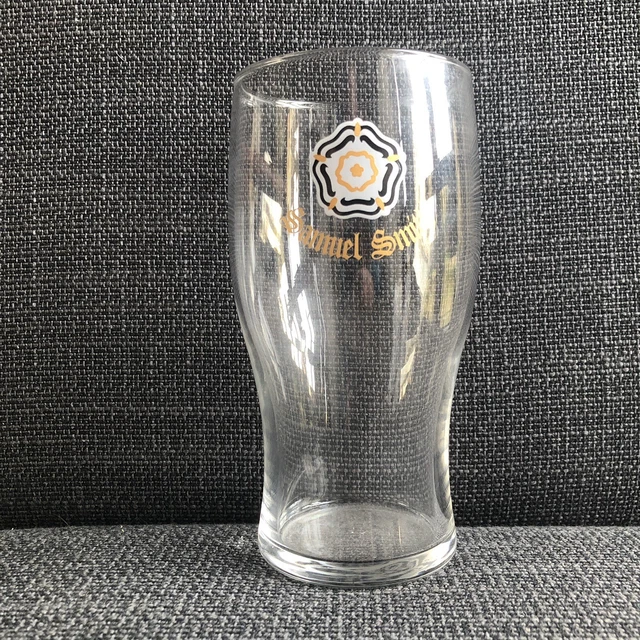BEER GLASS SAMUEL Smith Pub Pint - Oldest Yorkshire Brewery - White ... BEER GLASS SAMUEL Smith Pub Pint - Oldest Yorkshire Brewery - White ...