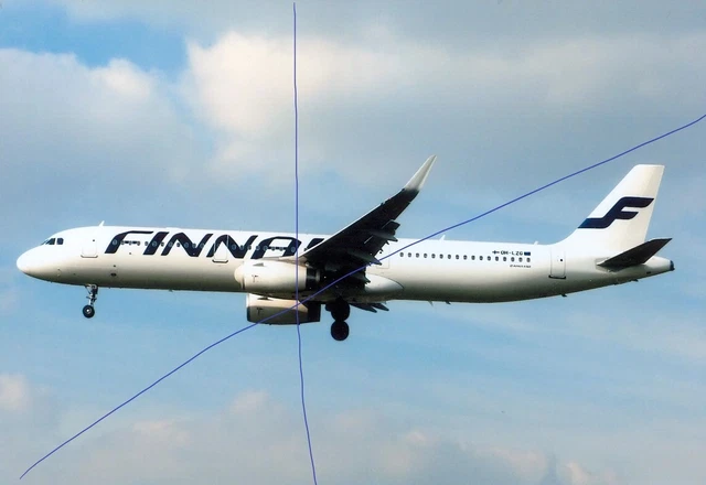 CIVIL AIRCRAFT PHOTO Airbus A321 Picture Oh-Lzg Plane Photograph ...