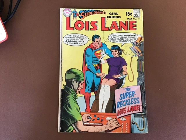 DC COMICS SUPERMAN‘S girlfriend Lois Lane issue number 101 EUR 7,12 - PicClick FR