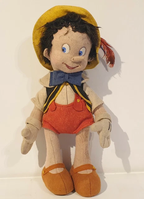 DISNEY : VINTAGE Pinocchio Doll Made By The Oils Company In France £600 ...