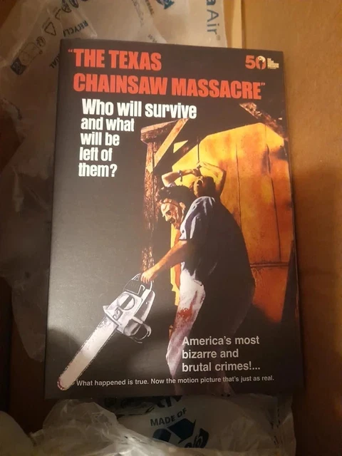 TEXAS CHAINSAW MASSACRE Clothed Action Figure Leatherface 50th EUR 47 ...