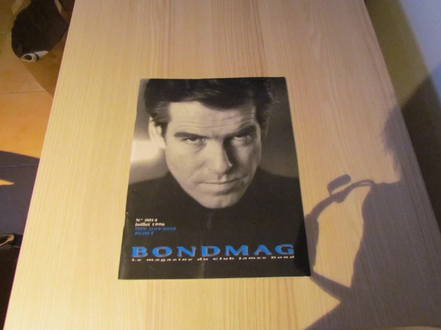 TRÈS RARE JAMES Bond magazine BONDMAG n° 14 juillet 1996 EUR 19,90 ...
