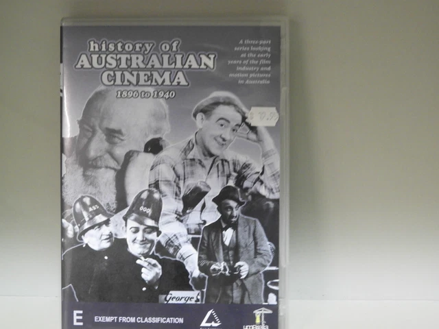 HISTORY OF AUSTRALIAN Cinema (DVD, 1967) 3 Documentaries $9.00 ...