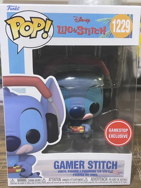 FUNKO POP! LILO and Stitch Gamer Stitch Gamestop Exclusive £22.74 ...