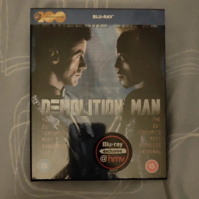 DEMOLITION MAN - UK (HMV) EXCLUSIVE CINE EDITION BLU RAY STEELBOOK ...