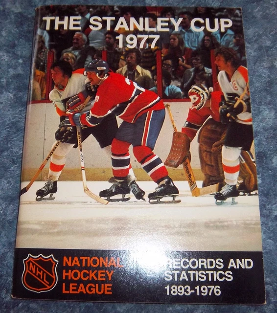 OFFICIAL NHL THE Stanley Cup Records 1977 and Statistics National ...