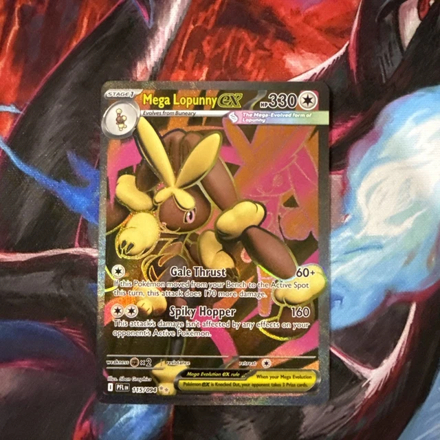 POKÉMON TCG - Mega Lopunny EX 115/094 Phantasmal Flames - Ultra Rare £4 ...