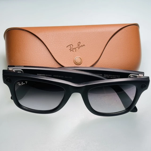 RAY-BAN META WAYFARER Smart glasses RW4008 Black - **Faulty** £59.99 ...
