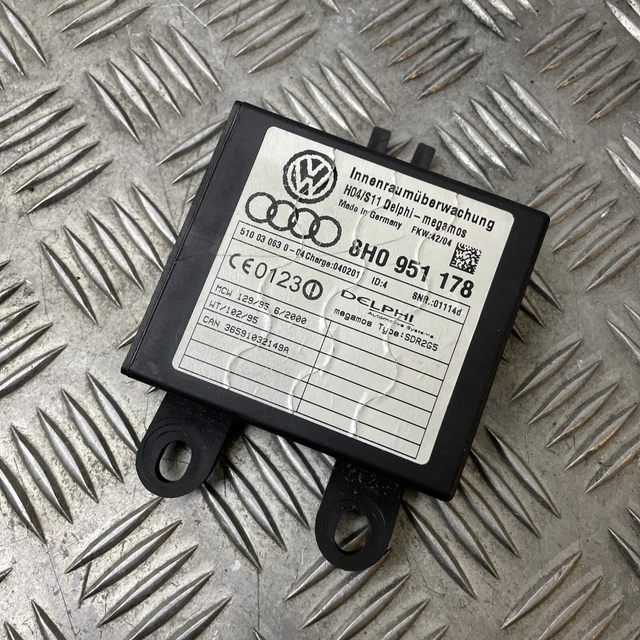 AUDI A4 PETROL Mk3 (B7) Alarm Control Module ECU 8H0951178 £16.00 ...