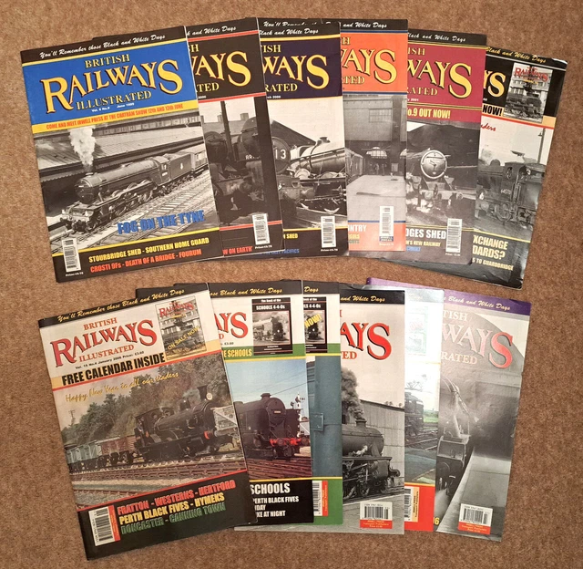 BRITISH RAILWAYS ILLUSTRATED Magazines- Various 1999-2006 £2.95 ...