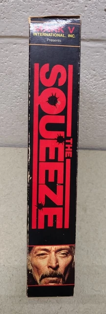 THE SQUEEZE BIG box VHS - Action Movie - Van Cleef - Mark V - RARE!! £ ...
