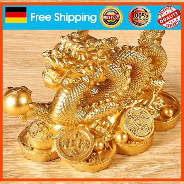 NUOVA STATUA DEL drago Feng Shui 2024 Attract Wealth Money Dragon Model ...