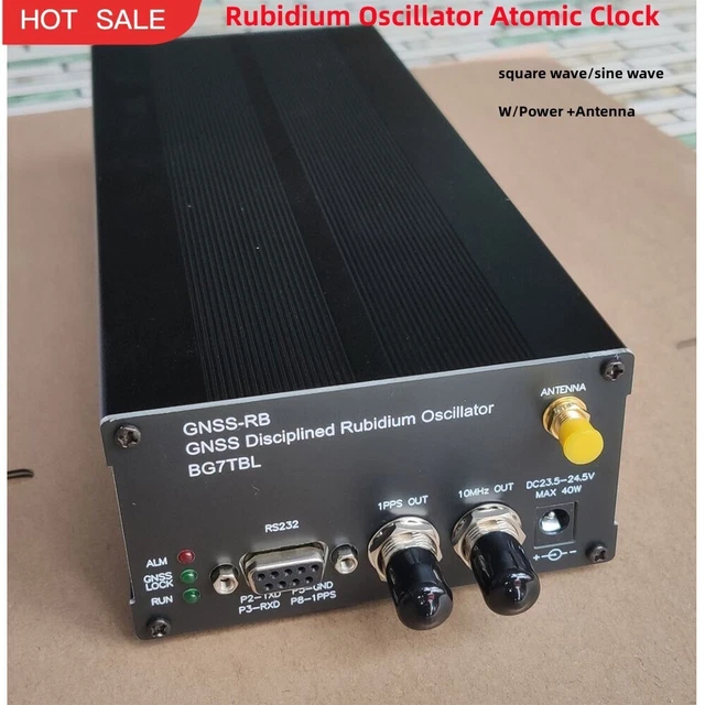 GNSS-RB GPS GNSS Beidou Disciplined Rubidium Oscillator Atomic Clock ...