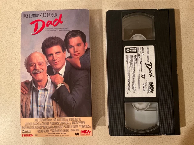 DAD (VHS, 1990) Jack Lemmon, Ted Danson, Ethan Hawke £2.84 - PicClick UK