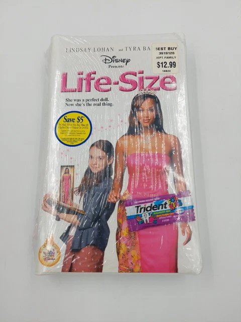 LIFE-SIZE (DISNEY VHS 2000) Hard To Find Brand New Sealed (250070) £25. ...