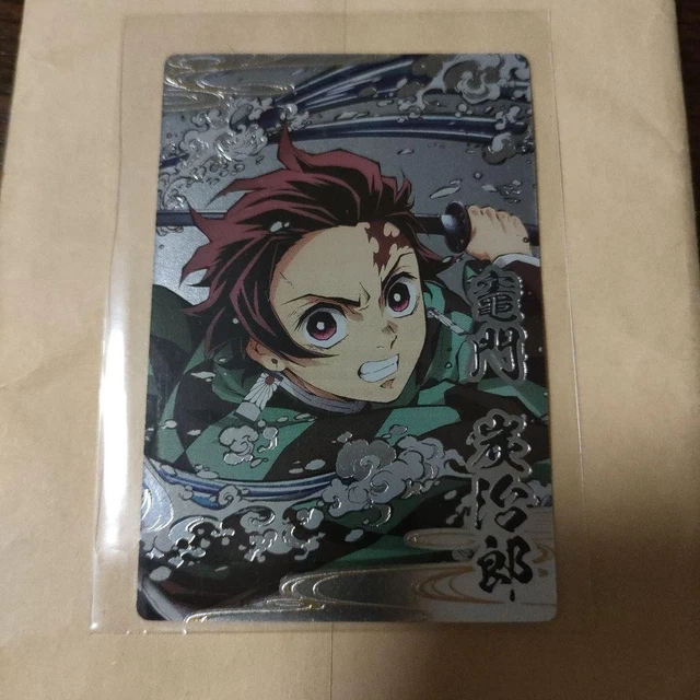 DEMON SLAYER: KIMETSU No Yaiba Wafer Trading Card Tanjiro Secret £19.25 ...