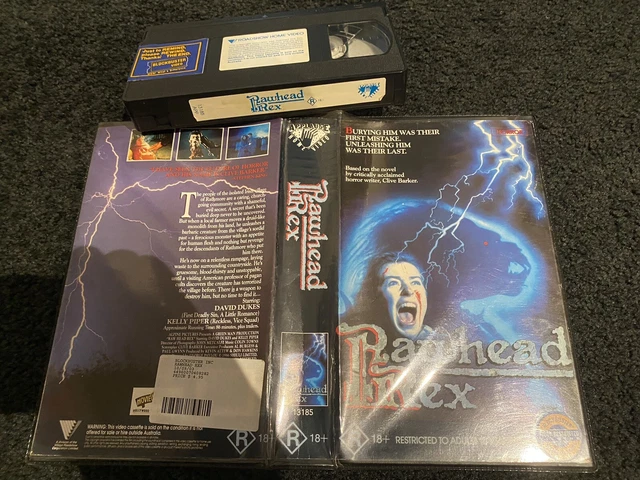 RARE/ RAWHEAD REX Vhs/ Applause/Roadshow R-rated Horror Video £69.16 ...