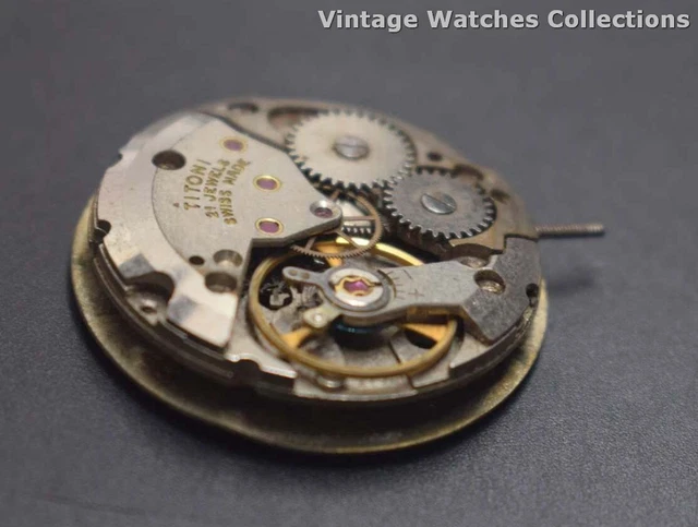 ETA 2752 WINDING Non Working Watch Movement For Parts & Repair O 26394 ...