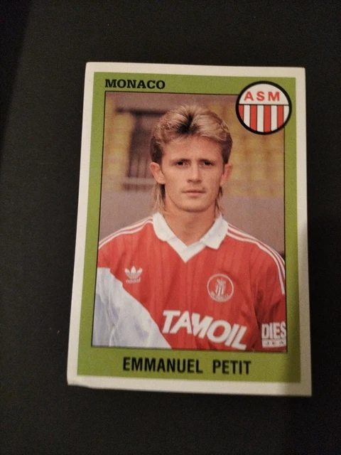EMMANUEL PETIT AS Monaco Carte Panini Foot 1994 EUR 1,00 - PicClick FR