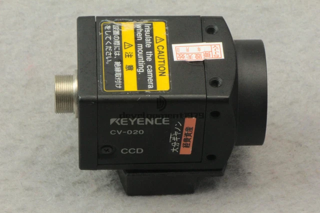 USED ONE KEYENCE CV-020 CCD CAMERA FOR VISION SYSTEM Tested CV020 £76. ...