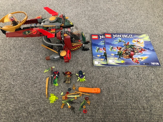LEGO NINJAGO 70735 Ronin R.E.X mit Original-Bauanleitung Topzustand £17 ...