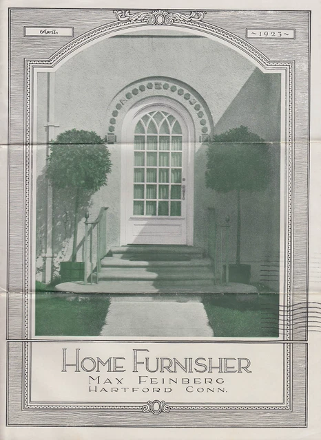 MOBILIER D'INTÉRIEUR 4 1923 Max Feinberg Hartford CT meubles décoration ...